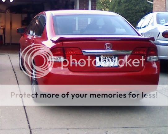 Chrome trim on FA5 trunk | 8th Generation Honda Civic Forum