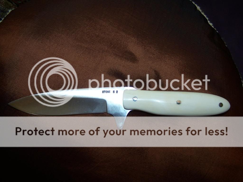 G. W. Stone Ivory Handled Knife - 24hourcampfire