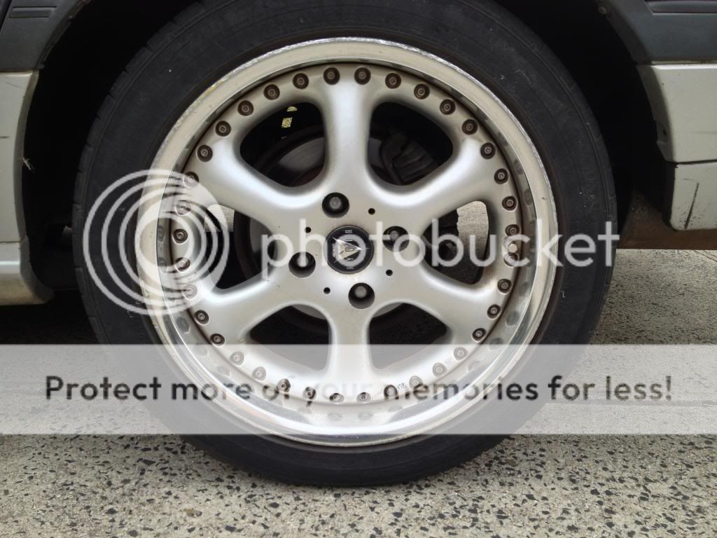 [Vic] Set Of Work Ryver 2-Piece Rims, 17X7 And 17X8, S13 Rims, R32 ...